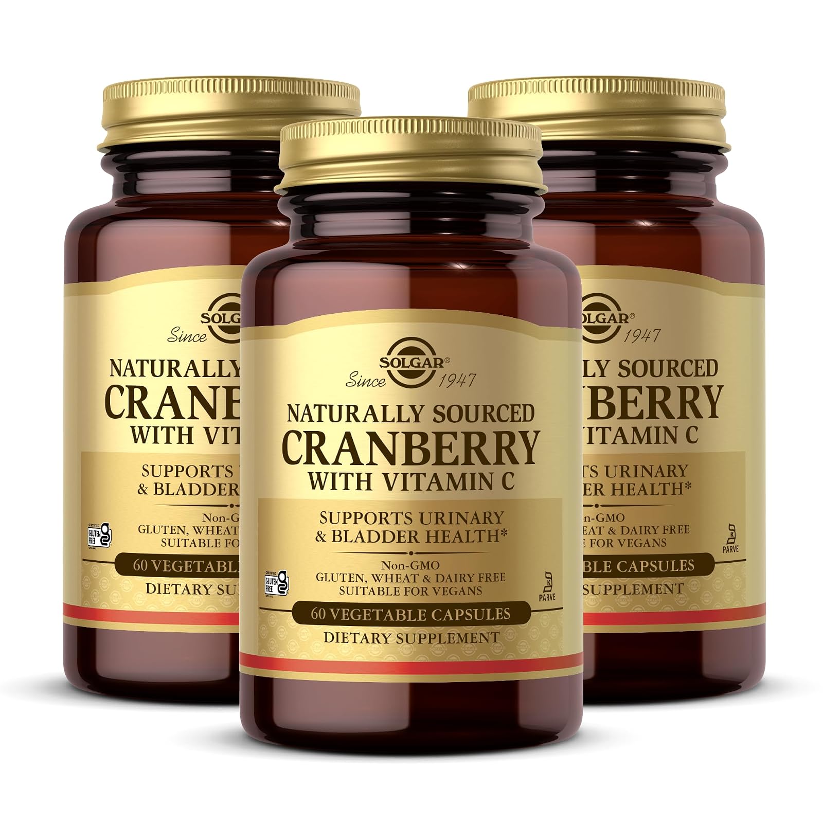 Solgar cranberry vitamin C capsules