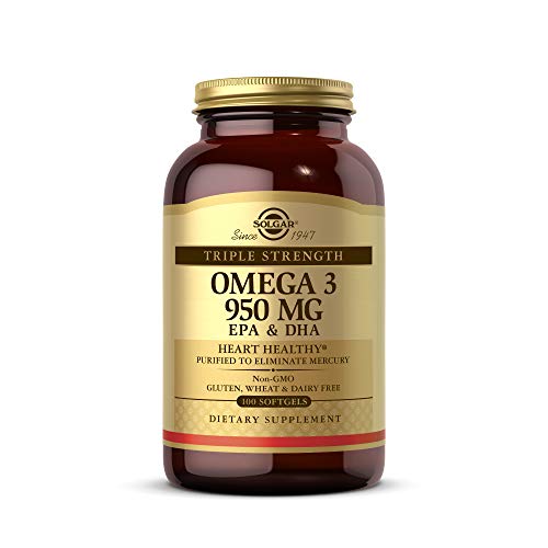 Solgar fish oil softgels for heart health