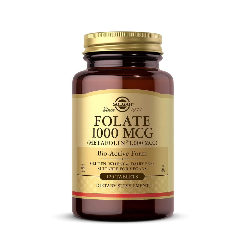 Solgar folate 1000 mcg tablets