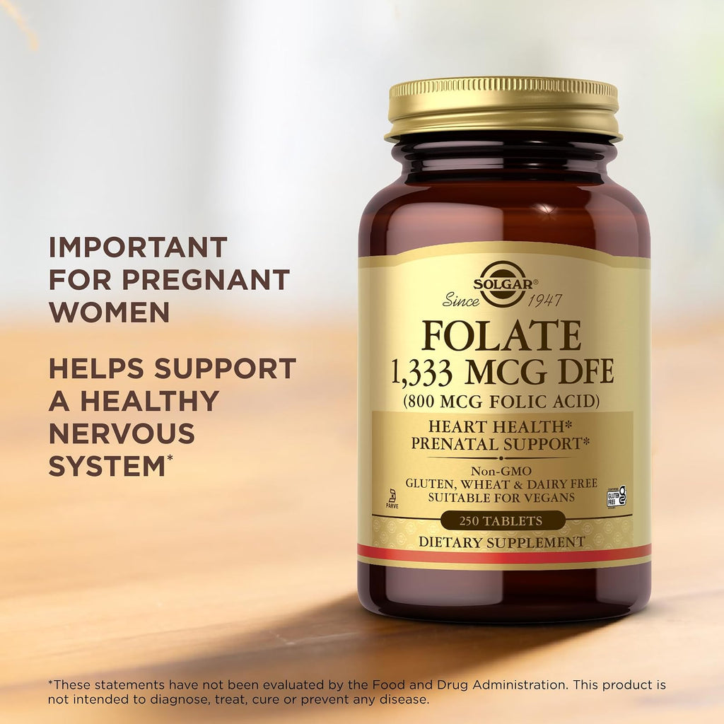 Solgar folate for heart health