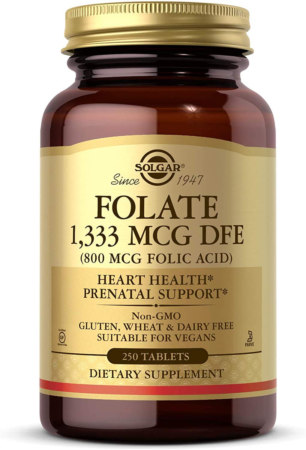 Solgar folate for prenatal health