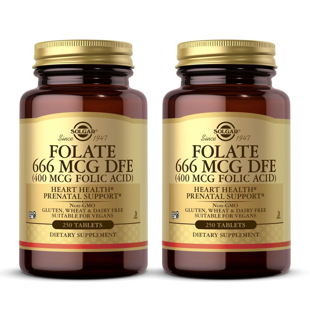 Solgar folate supplement for energy