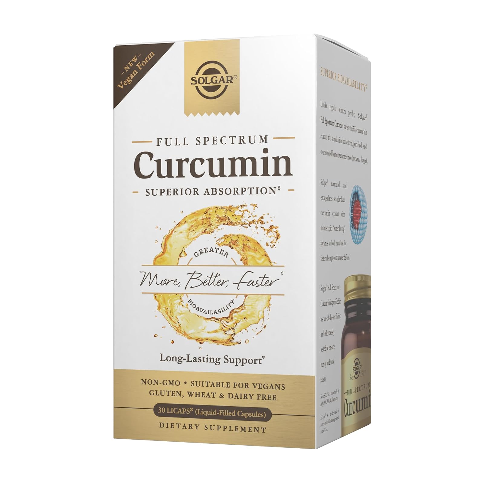 Solgar Full Spectrum Curcumin benefits
