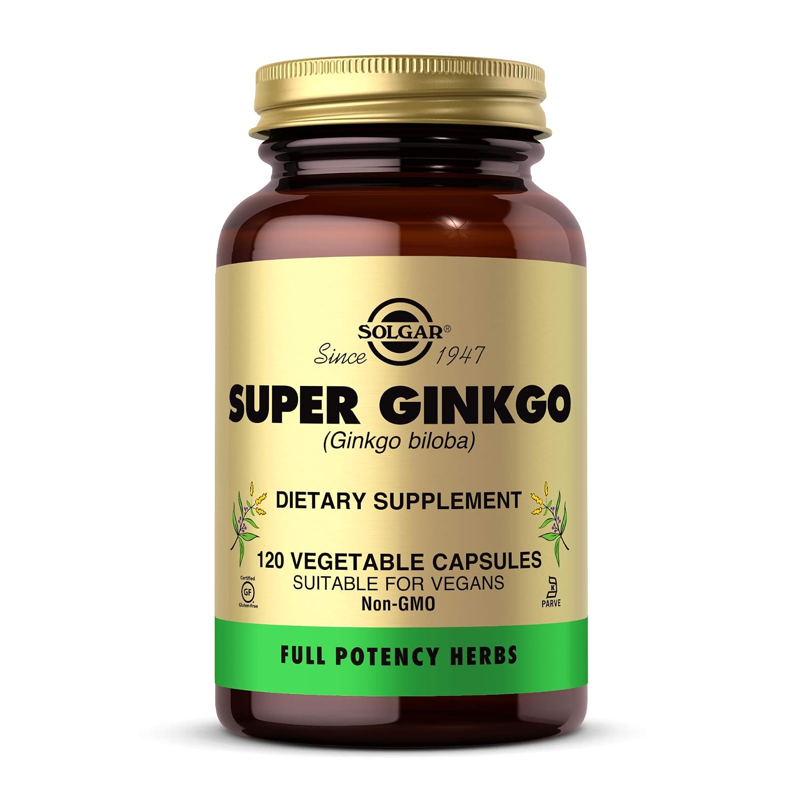 Solgar ginkgo biloba vegetable capsules