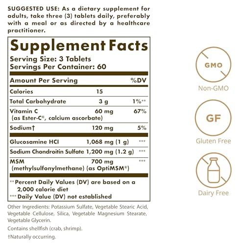 Solgar glucosamine for healthy joints