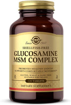 Solgar glucosamine MSM complex tablets