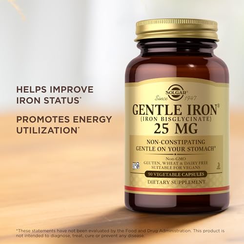 Solgar iron for enhanced nutrient absorption