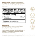 Solgar l-theanine for stress relief