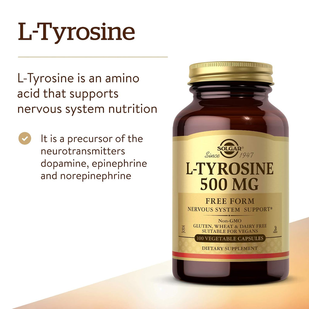 Solgar l-tyrosine for mental clarity