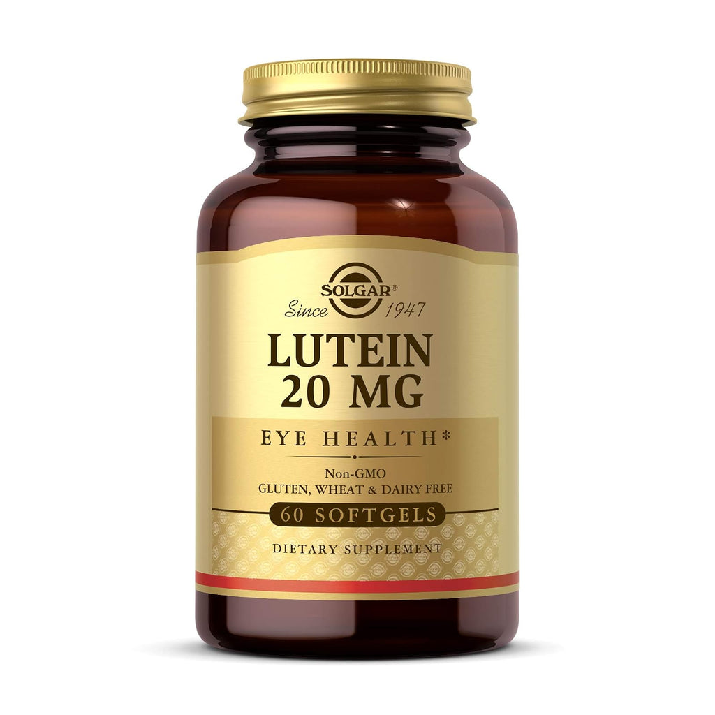 Solgar lutein softgels for eye health