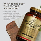 Solgar magnesium citrate for daily wellness