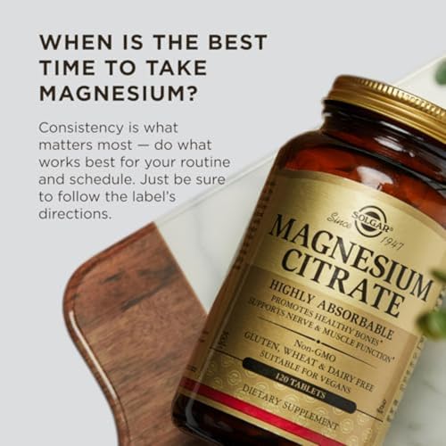 Solgar magnesium citrate for daily wellness