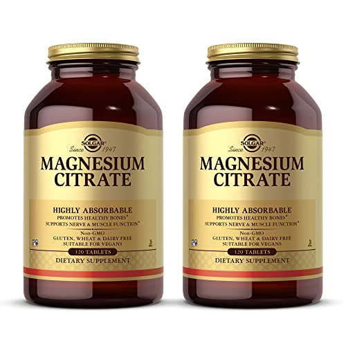 Solgar magnesium citrate for relaxation