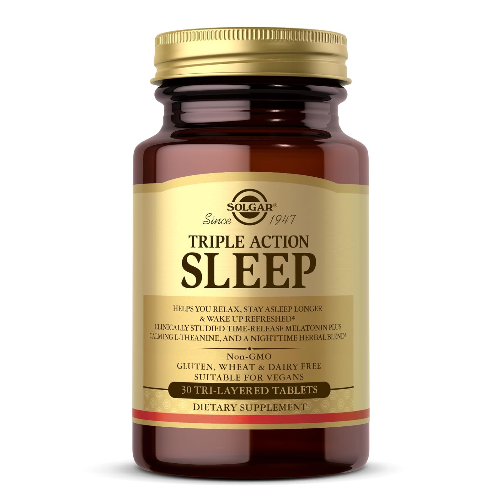 Solgar melatonin for better sleep