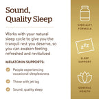 Solgar melatonin for improved sleep