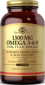 Solgar Omega 3-6-9 softgels benefits
