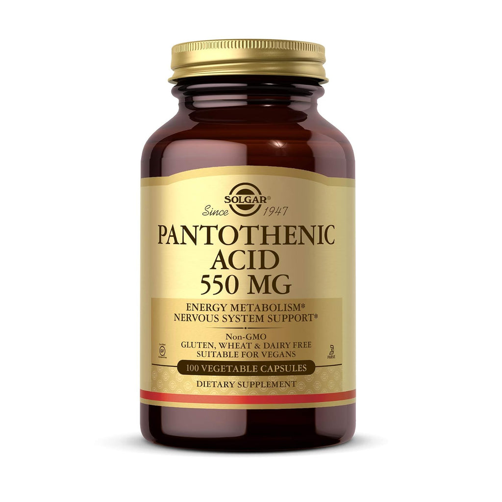 Solgar Pantothenic Acid for energy