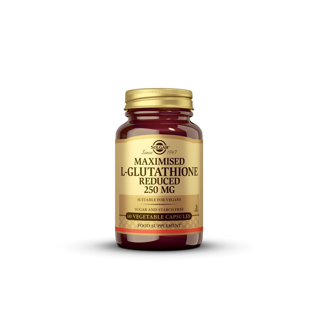 Solgar Reduced L-Glutathione capsules for wellness