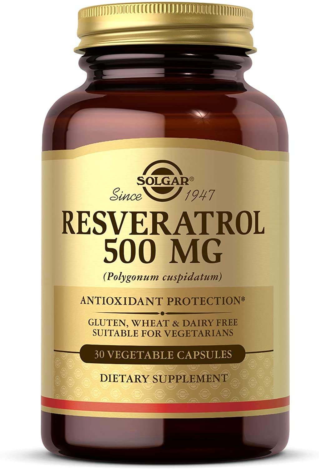 Solgar Resveratrol 500 mg capsules