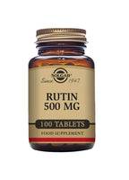 Solgar Rutin 500 mg antioxidant tablets