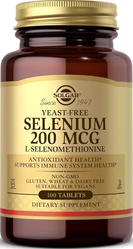 Solgar Selenium 200 mcg tablets for immunity