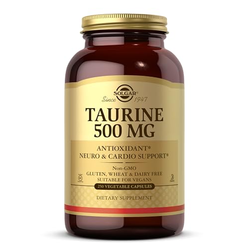 solgar taurine supplement for energy