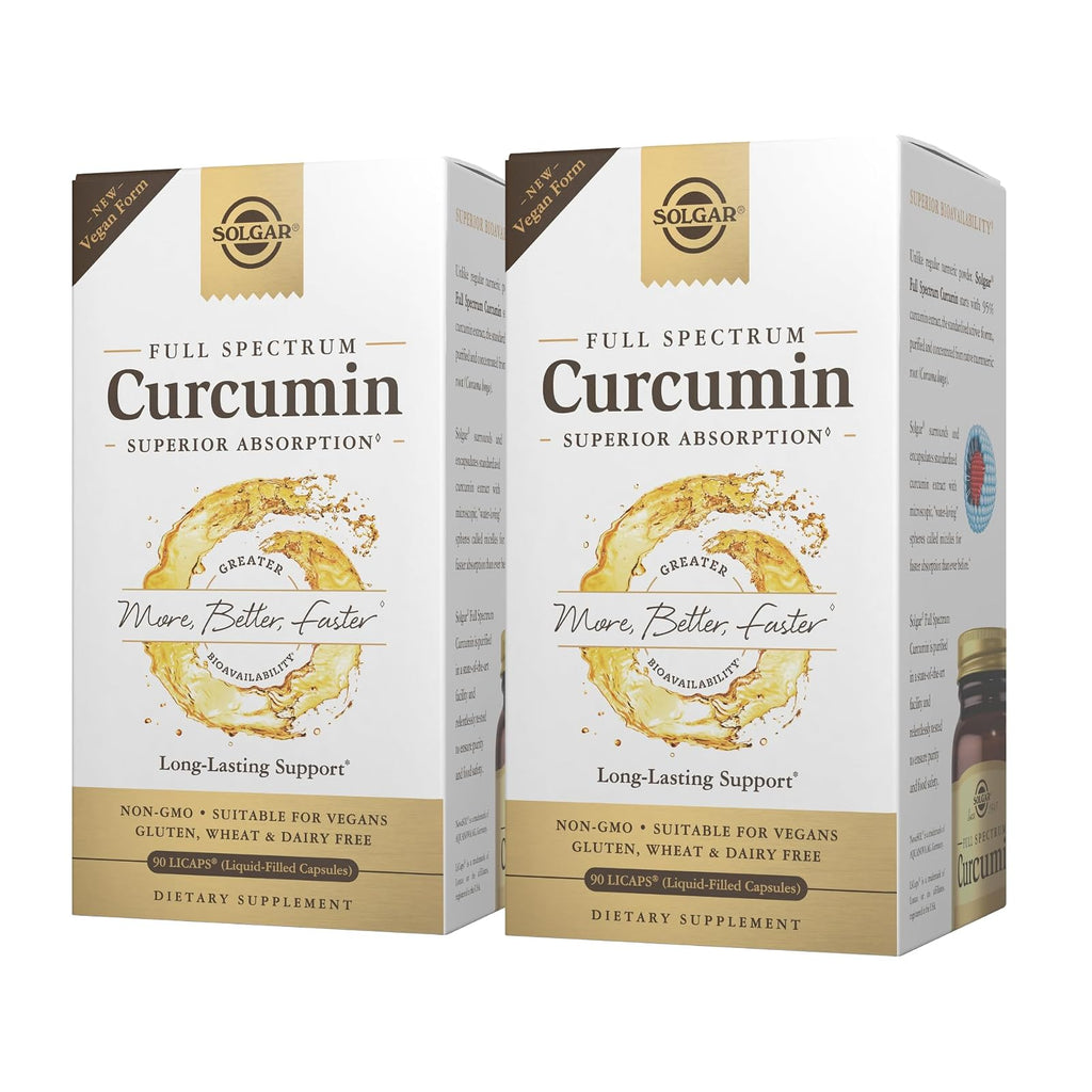 Solgar turmeric curcumin health benefits