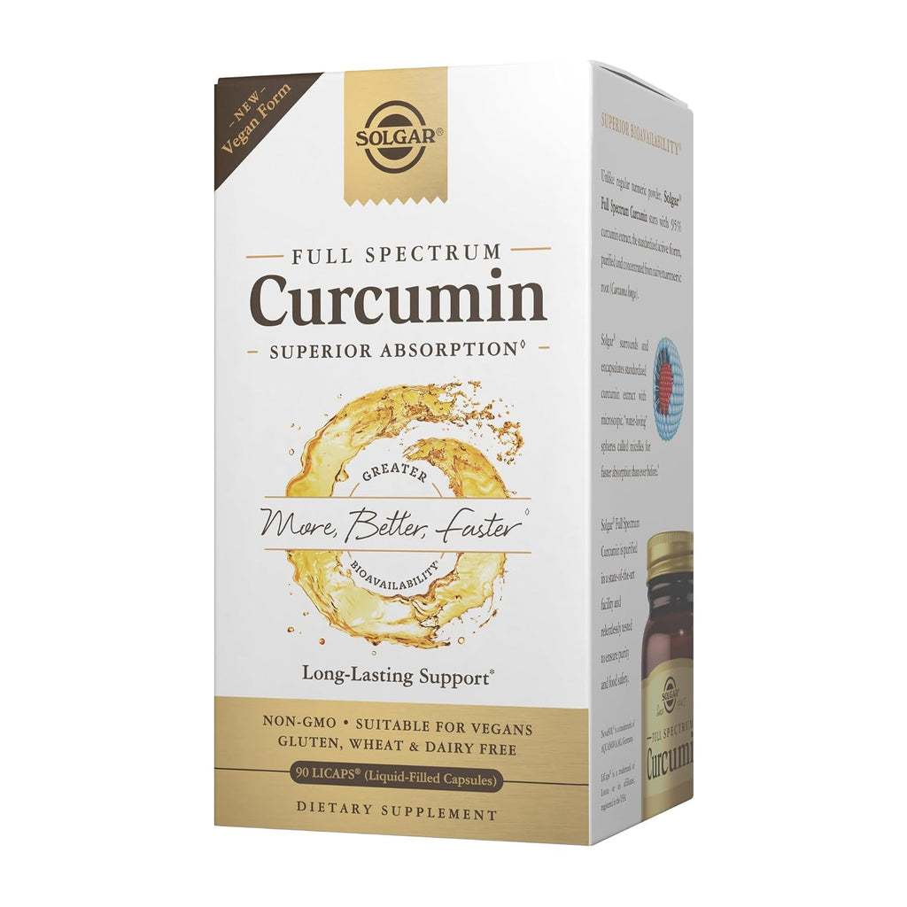 Solgar turmeric curcumin health benefits