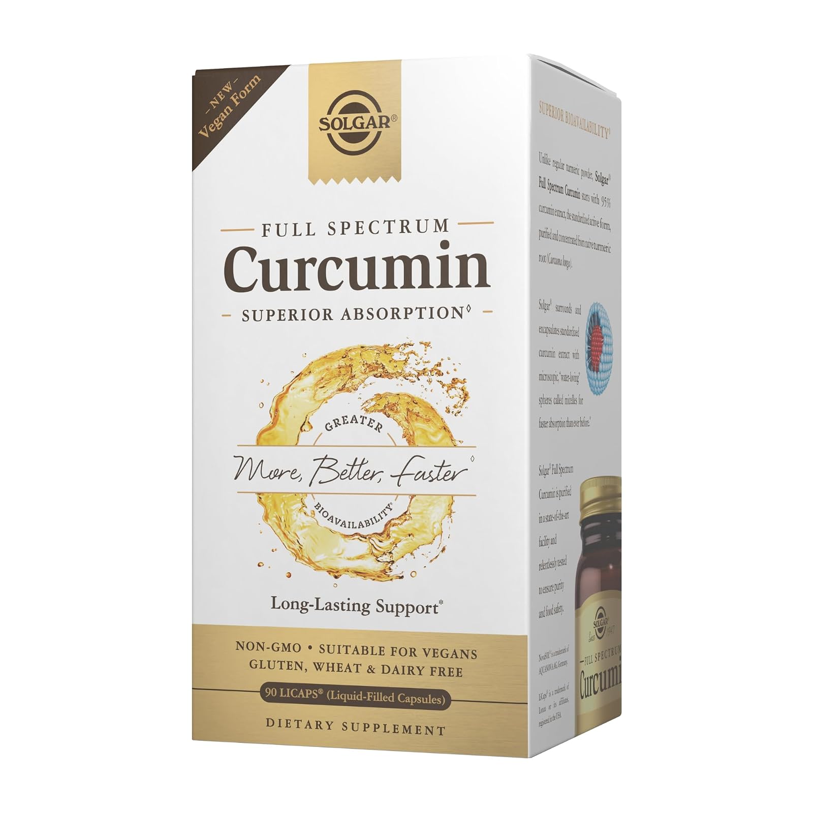 Solgar turmeric curcumin health benefits