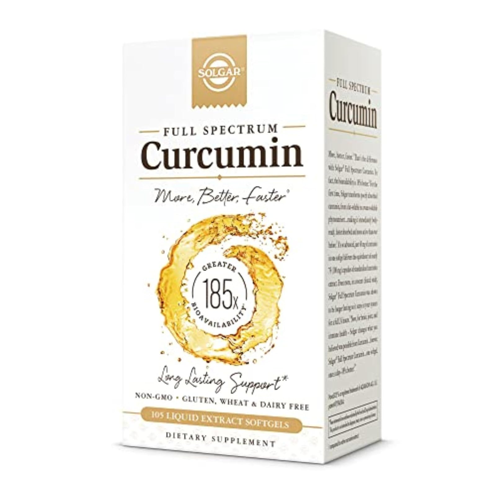 Solgar turmeric curcumin health benefits