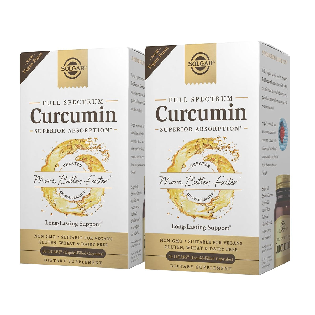 Solgar turmeric curcumin liquid capsules
