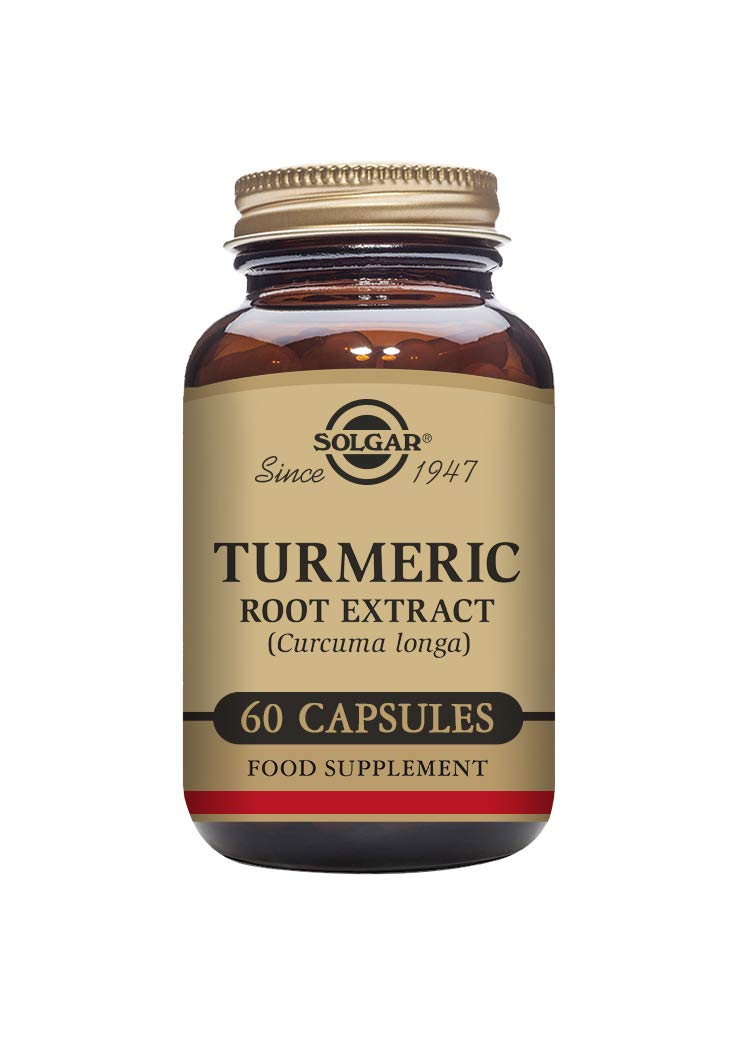 Solgar turmeric root extract capsules