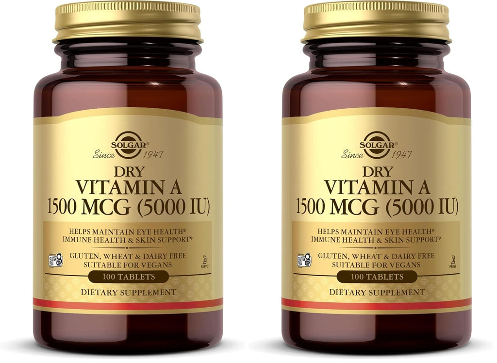 SOLGAR vitamin A supplements for vision