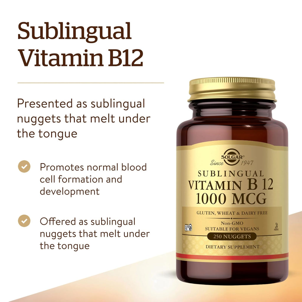 Solgar vitamin b12 for energy