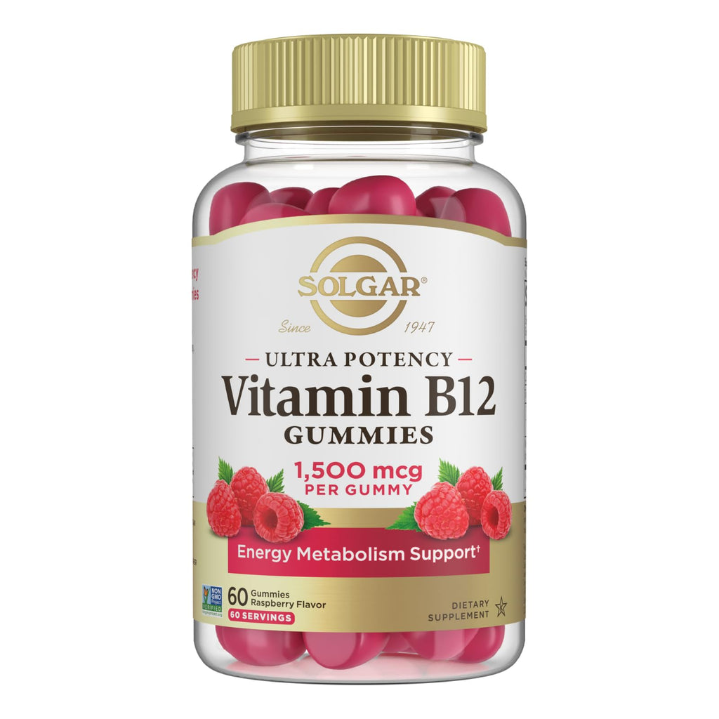 Solgar vitamin B12 gummy supplements