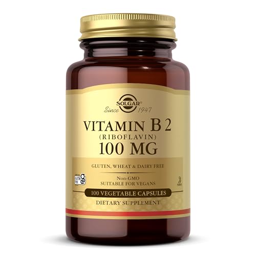 Solgar Vitamin B2 100 mg supplement