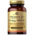 Solgar Vitamin D3 5000 IU capsules