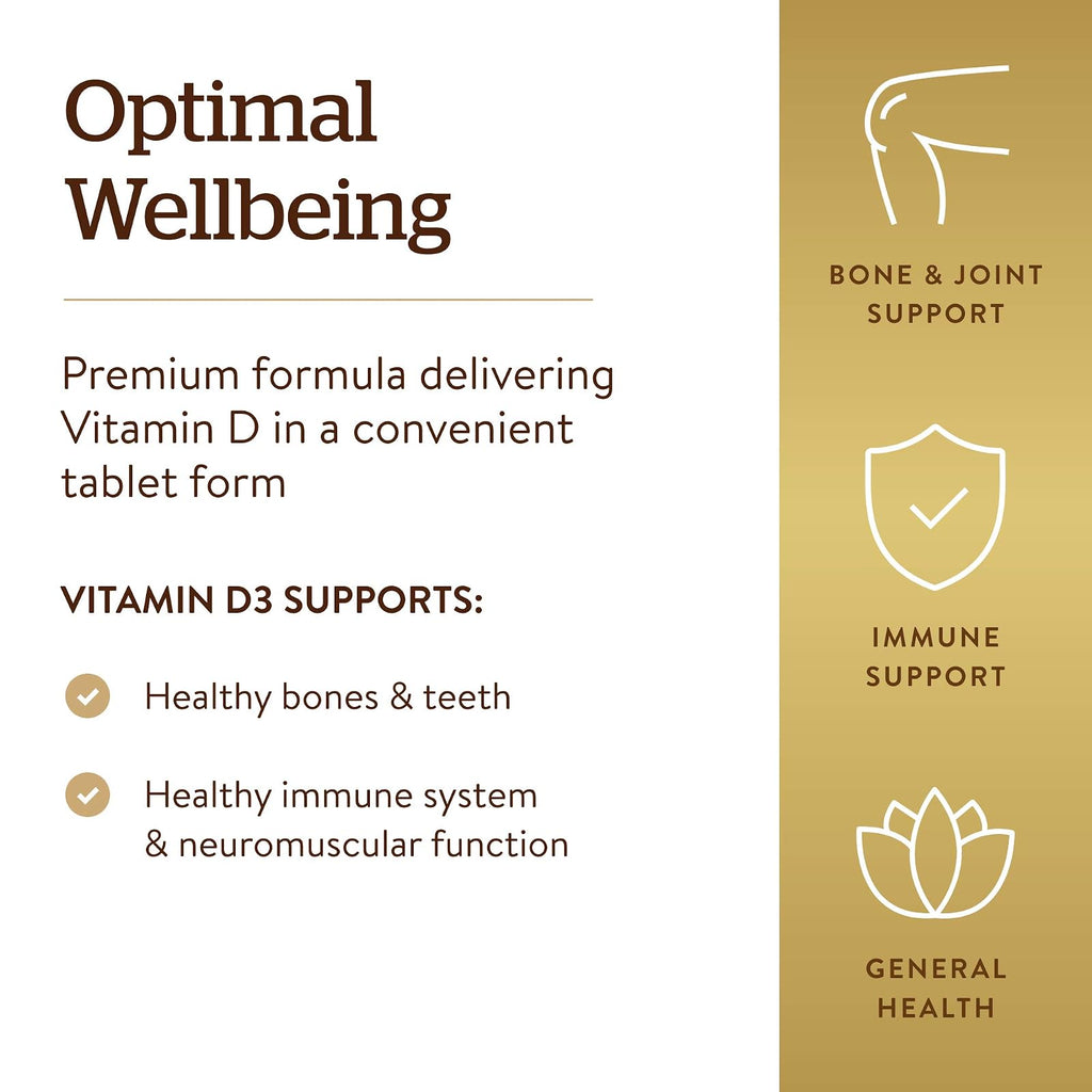Solgar Vitamin D3 for bone health