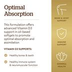Solgar vitamin D3 for bone health
