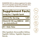 Solgar vitamin D3 for immunity