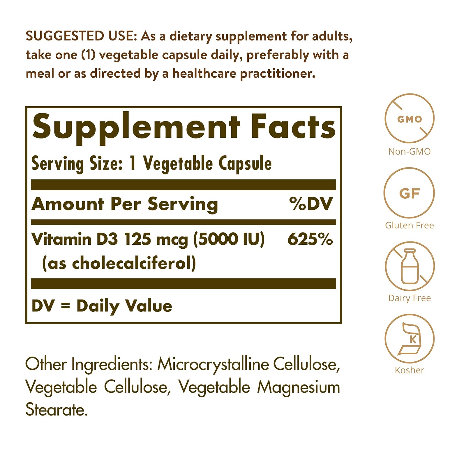 Solgar vitamin D3 for immunity