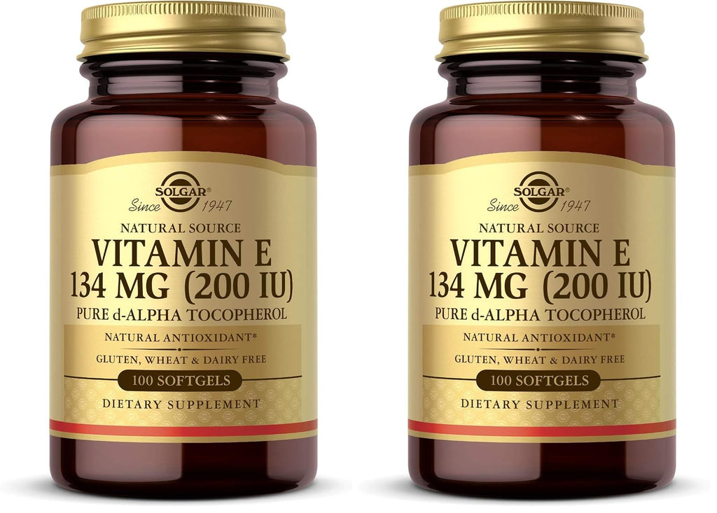 Solgar Vitamin E softgels 200 IU