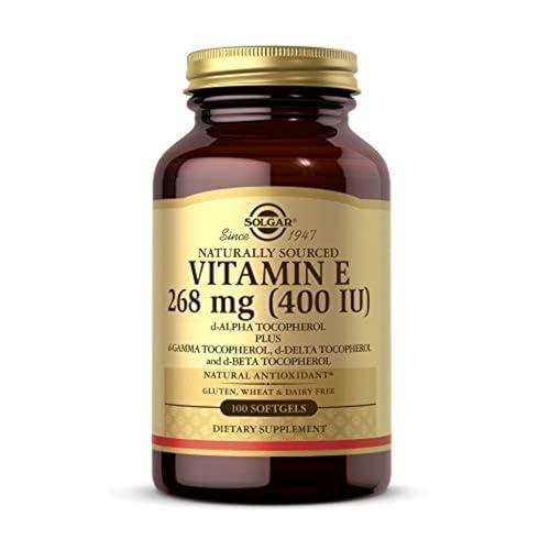 Solgar vitamin E softgels benefits