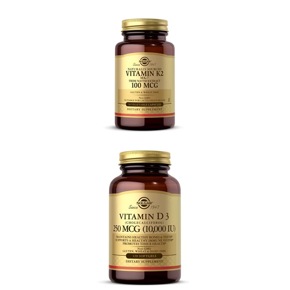 Solgar Vitamin K2 MK-7 vegetable capsules