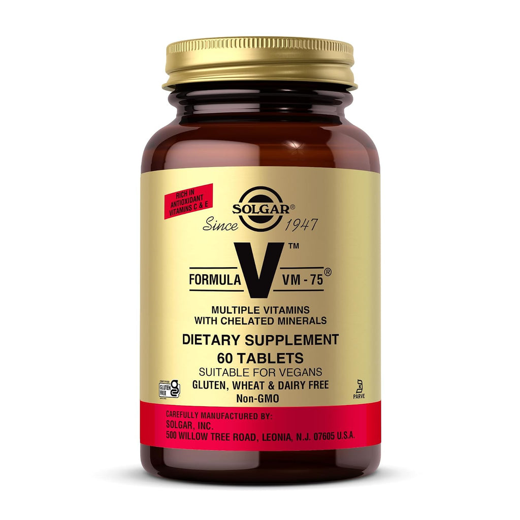 Solgar VM-75 multivitamins for energy