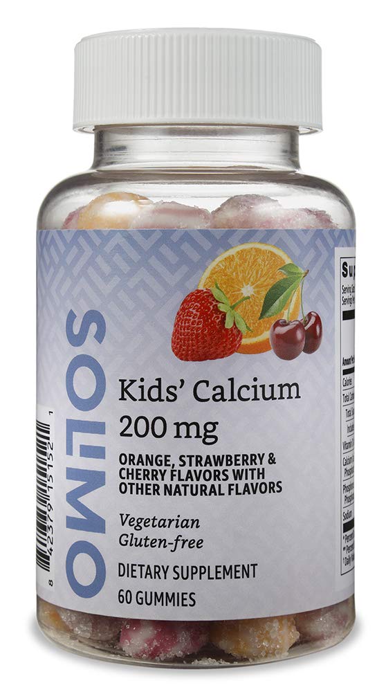 Solimo kids calcium gummies