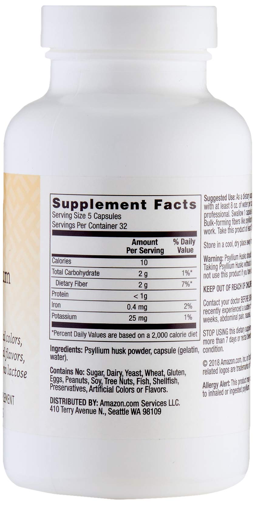 Solimo psyllium husk benefits