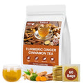 Solisleaf turmeric ginger cinnamon tea bags