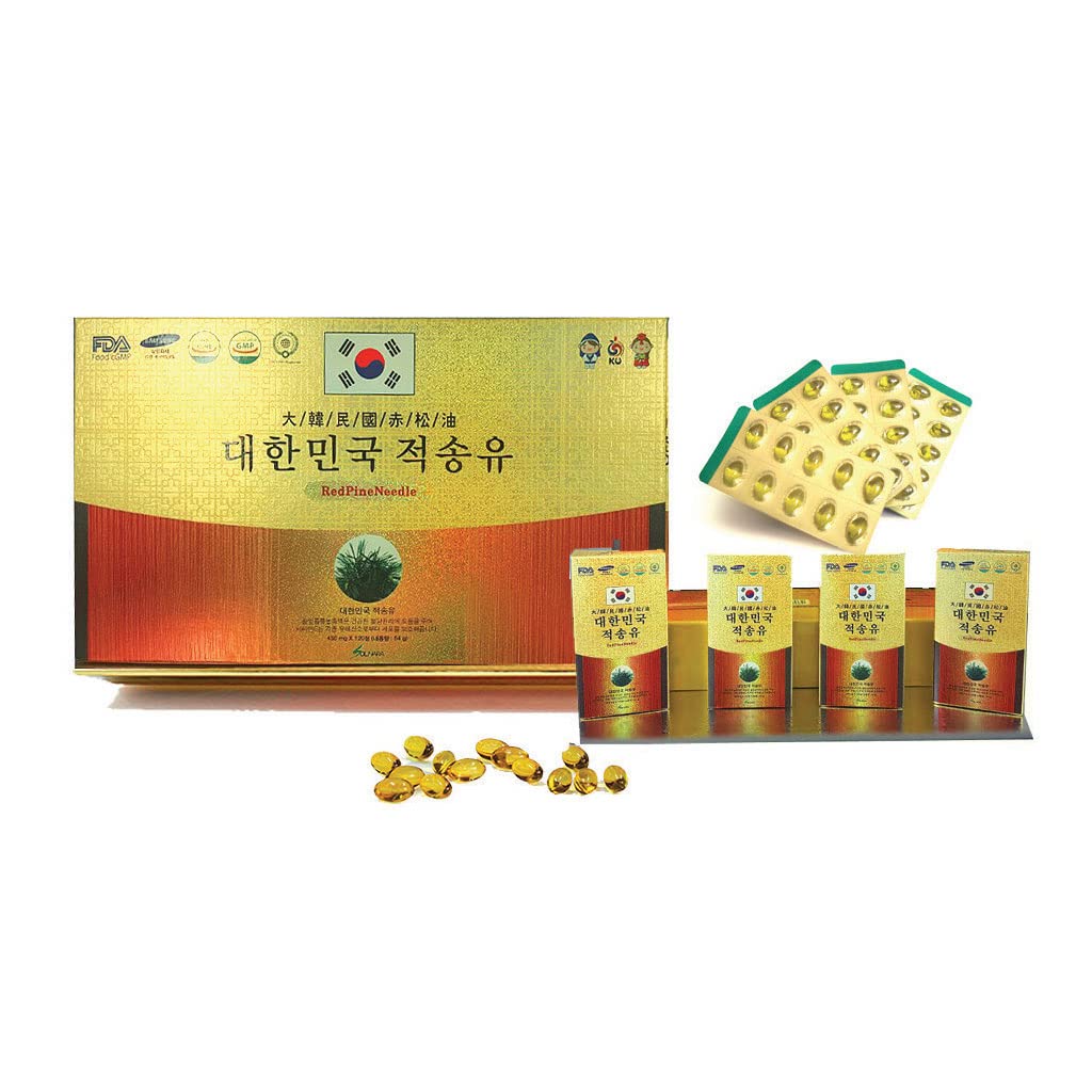 SOLNARA Korea Red Pine Needle Oil capsules