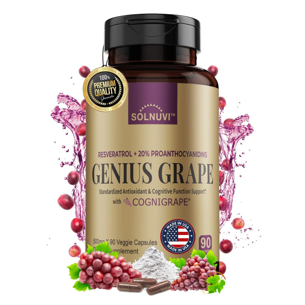 SOLNUVI Resveratrol Complex benefits